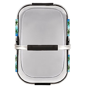 Tavisto Beach Frog Versatile and Durable Reusable Grocery Tote Bag - Spacious and Foldable with Fun Print Designs - Perfect for Shopping, Picnics, and Storage