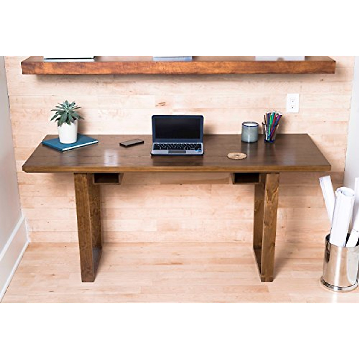 Posh Pollen Aiden Writing Desk - Oak