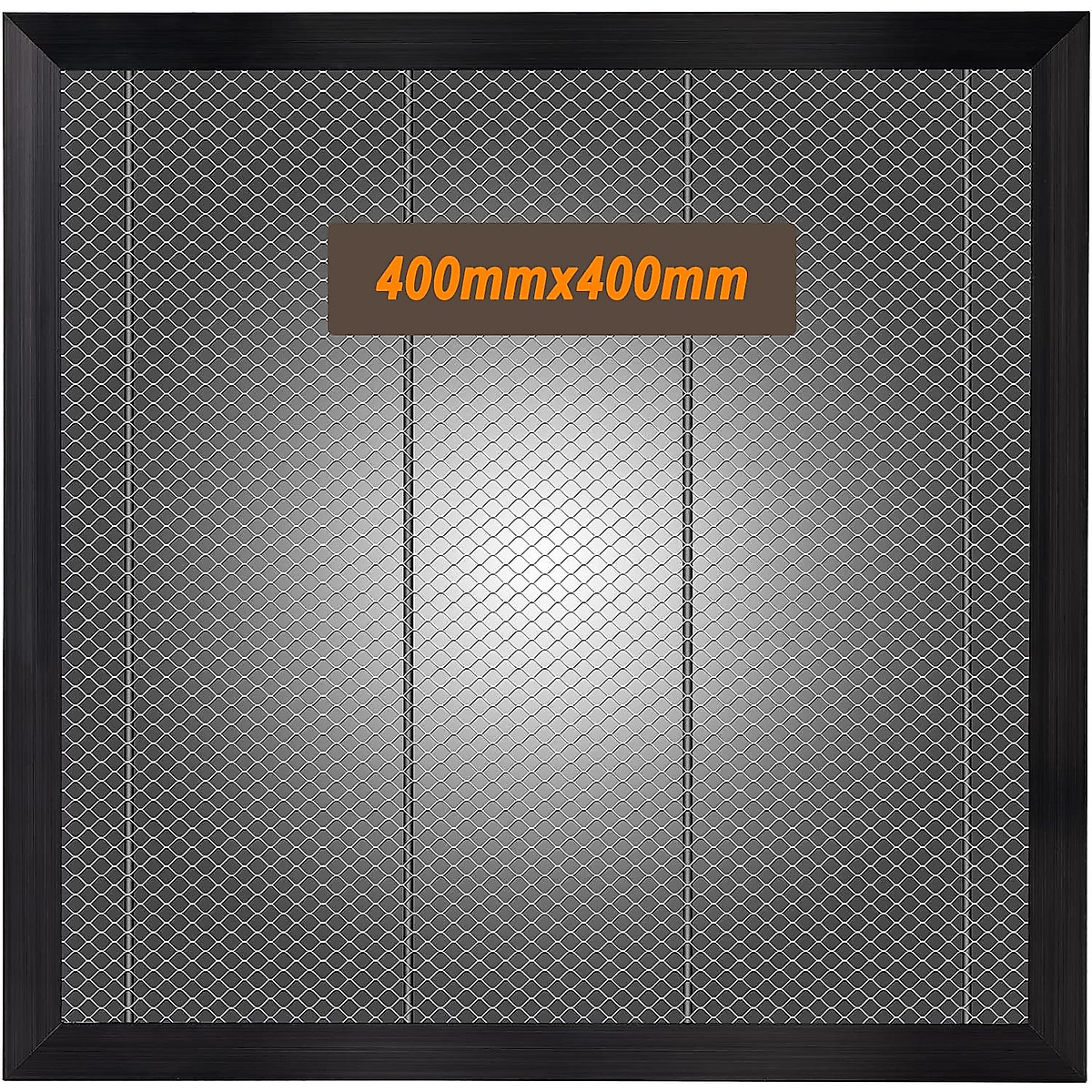 Honeycomb Laser Bed 400x400x22mm, Laser Honeycomb Bed for Laser Engraver and Cutter Machine, CO2 Engraver Cutting Machine, Laser Engraver Accessories, Smooth Edge, Aluminum(15.7x15.7x0.86in)