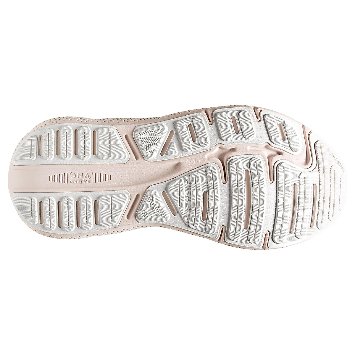 Brooks Women’s Ghost Max Cushion Neutral Running & Walking Shoe - Crystal Gray/White/Tuscany - 8.5 Medium