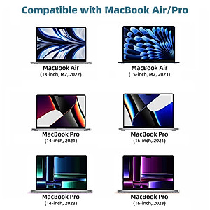 PonJel 140W USB C to Magnetic 3 Charging Cable Cord Compatible with MacBook Air (M2, 2022) and MacBook Pro (14-inch, M2, 2023), Pro (16-inch, M2, 2023), Pro (14-inch, 2021), Pro (16-inch, 2021) 6.6ft