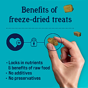 Stewart Single Ingredient Freeze Dried Raw Dog Treats, Chicken Liver, 11.5 Ounce Resealable Tub, Training Treats or Meal Topper Dogs, High Protein, Grain Free, Gluten Free