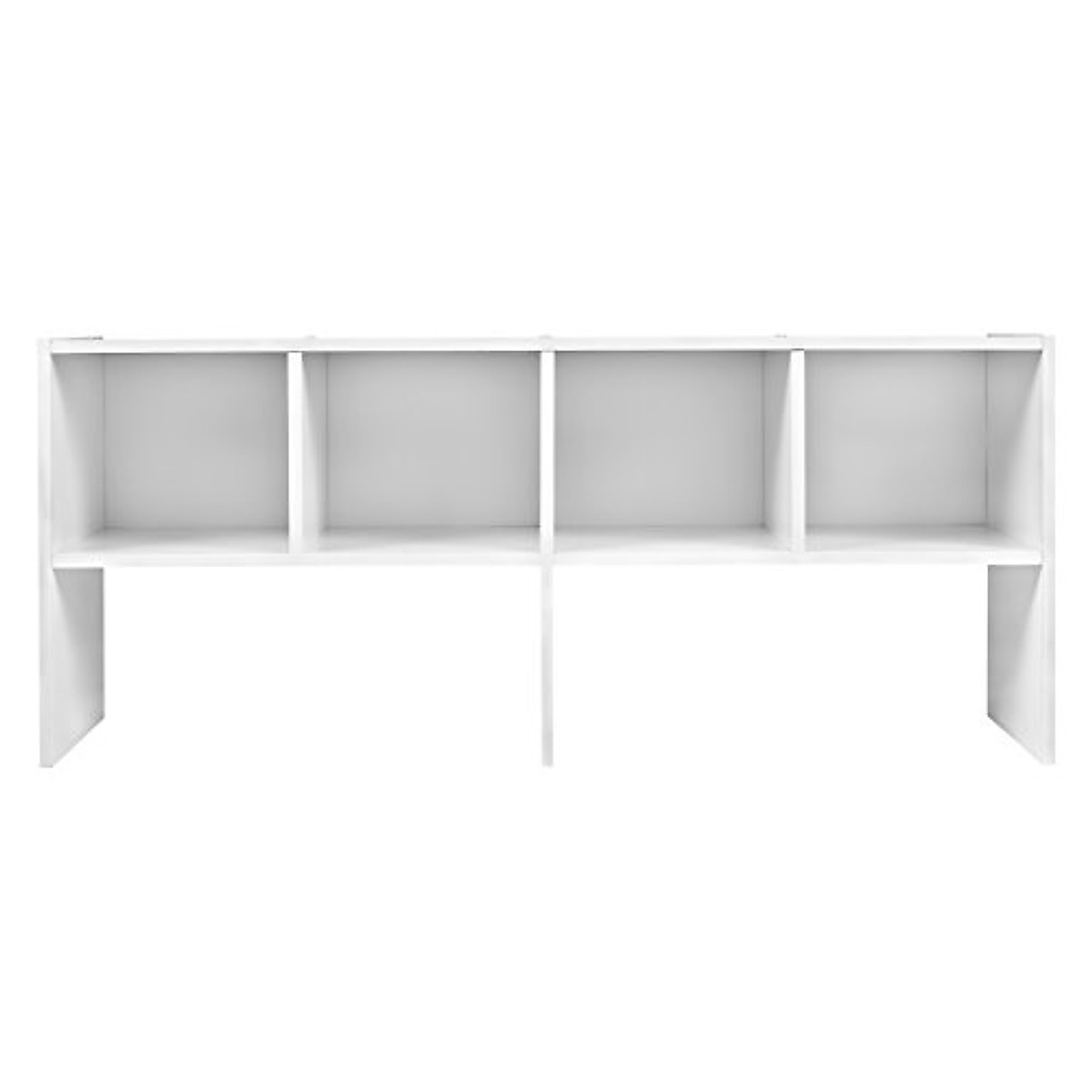 ClosetMaid 1565 Stackable 5-Shelf Organizer, White & 5062 All-Purpose Organizer, White