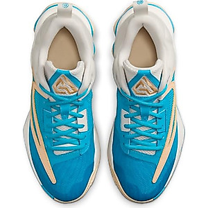 NIKE Men's Sneaker Three Quarters Tall, Phantom Blue Lightning Ice Peach, 14