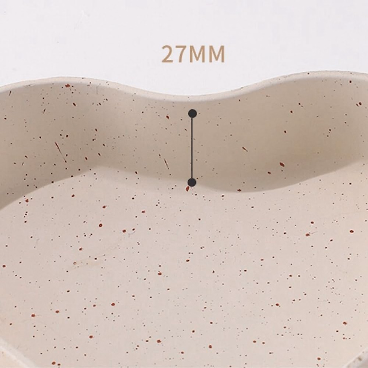 Pasuihcay Heart Shaped Egg Pan Mini Egg Dumpling Pan Hamburger Steak 4 Grid Breakfast Pan, White