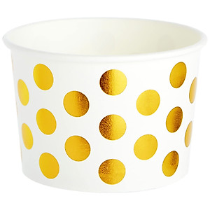 50 Pack Cupcake Liners Wrappers, Muffin Paper Baking Cup for Birthday Party, Gold and Silver Color