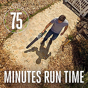 EGO Power+ LB5804 580 CFM 56-Volt Lithium-ion Cordless Leaf Blower 5.0Ah Battery & Charger Included