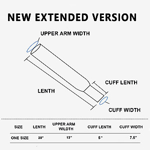 SayWow UV Sun Protection Arm Sleeves for Women Loose-Fit UPF 50+ Cooling Skin Protective Cover, Grey, Free size, USAG-1