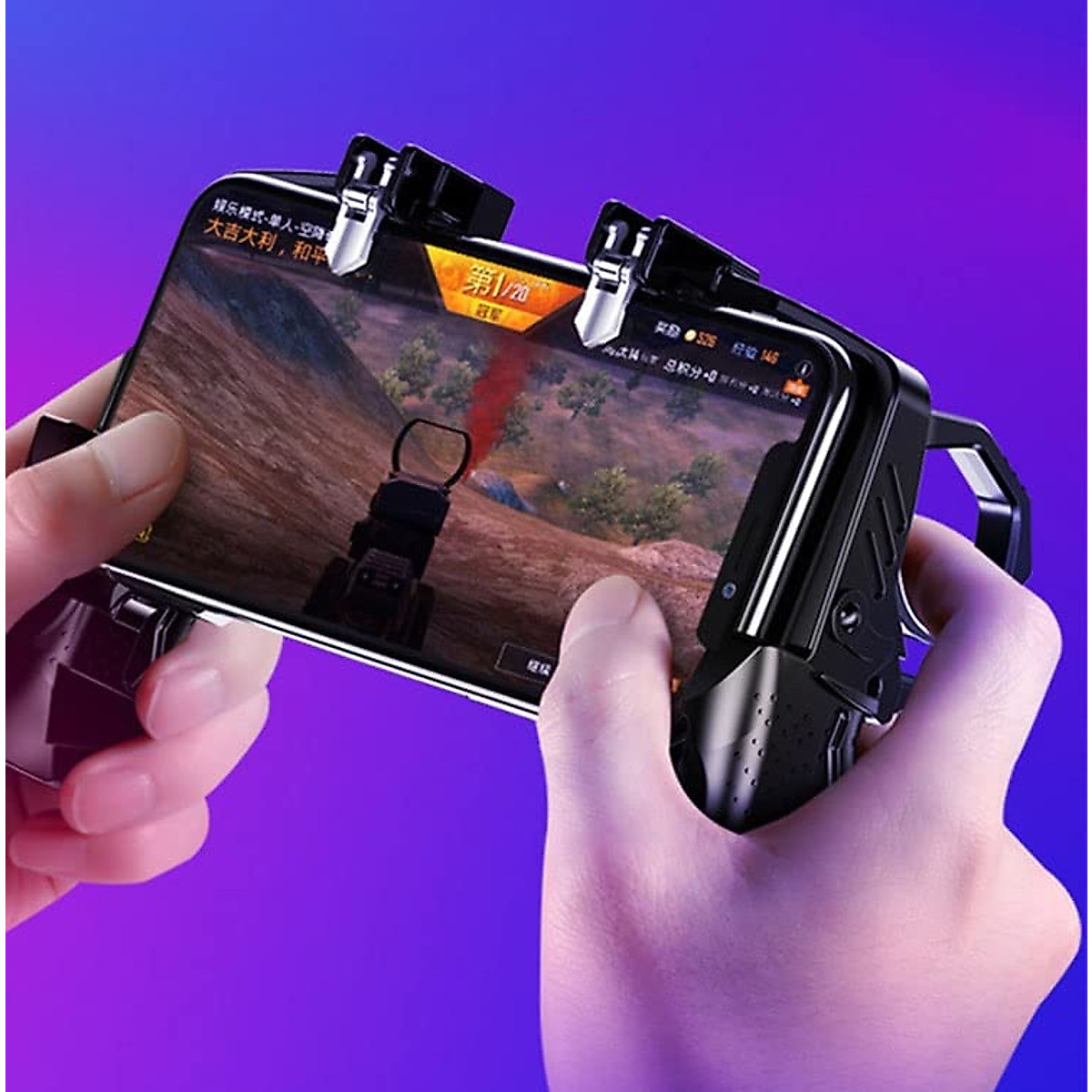 Feiyx Gamepads Standard Controllers USB Gamepad,for Game Smartphone Assist Trigger Gamepad,Compatible with Smartphones