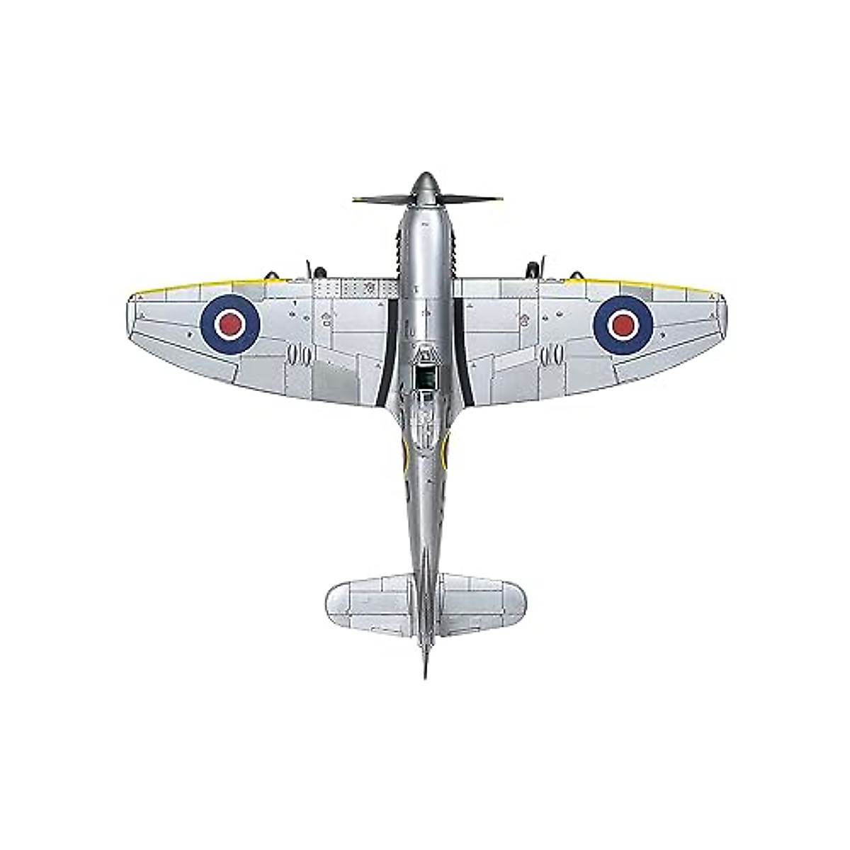 Airfix Model Airplane Kit Gift Set - A02110 Hawker Tempest Mk.V Post War, Plastic Plane Model Kits for Adults & Kids 14+, Skill Level 2, 1:72 Scale WW2 Military Aircraft Models for Beginners