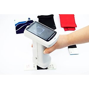 YFYIQI Three Apertures Spectrophotometer D/8 SCI SCE Spectrocolorimeter Color Meter Tester Analyzer with Repeatability ≤0.03 Interval 10nm PC Software Mobile App