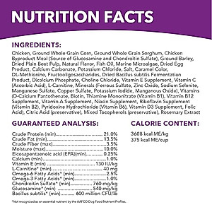 IAMS Advanced Health Mobility Support Chicken and Whole Grain Recipe Adult Dry Dog Food, 6 lb. Bag