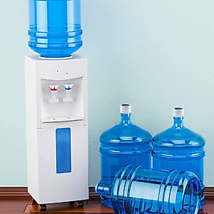 6 Pack Gallon Water Bottle Caps, Non-Spill Replacement Caps, Ideal for 55mm 2, 3 and 5 Gallon Water Jug