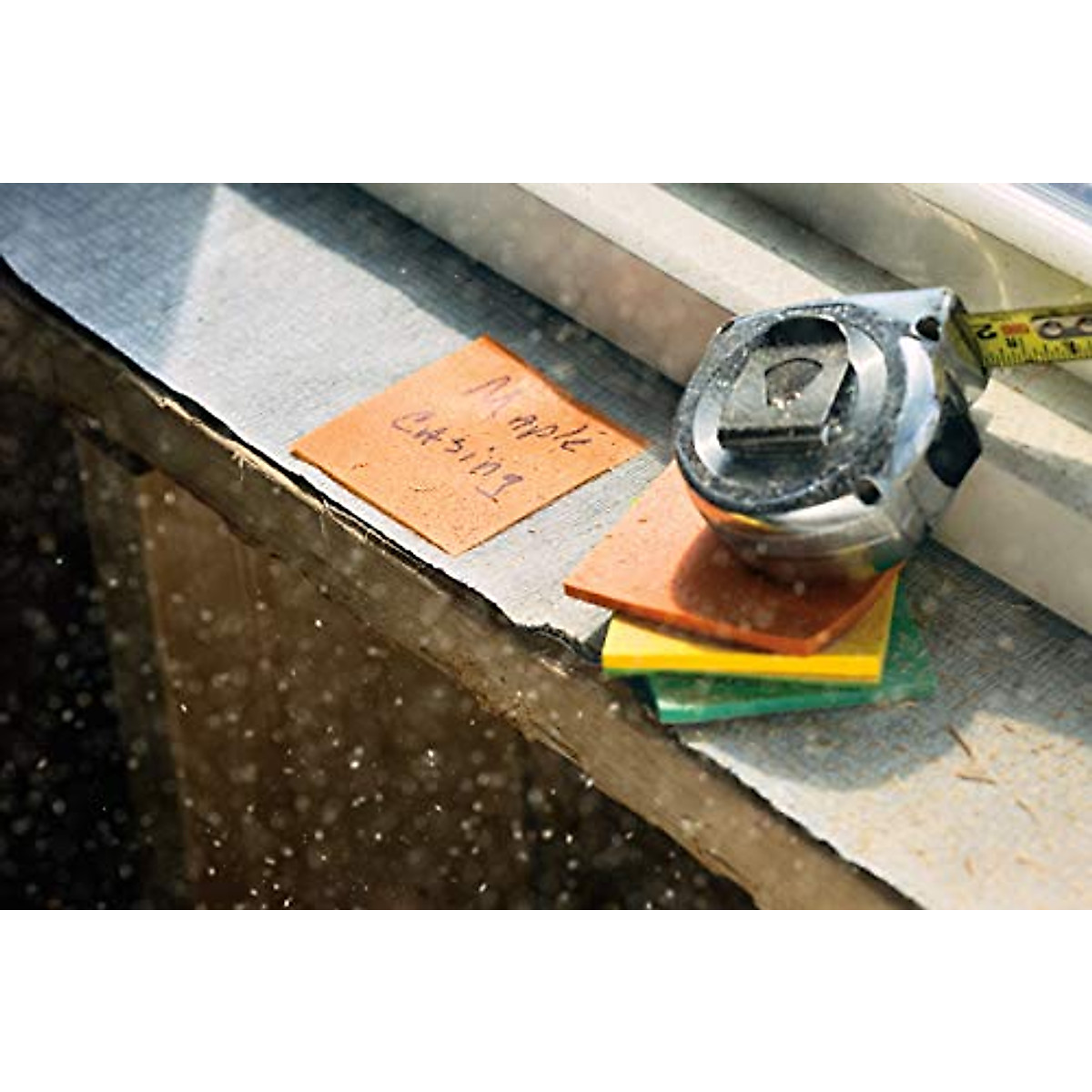 Post-it Extreme Notes, Works outdoors, Removes cleanly, 100X the holding power, Green, Orange, Yellow, 3 in x 3 in, 3 Pads/Pack, 45 Sheets/Pad (EXTRM33-3TRYMX)