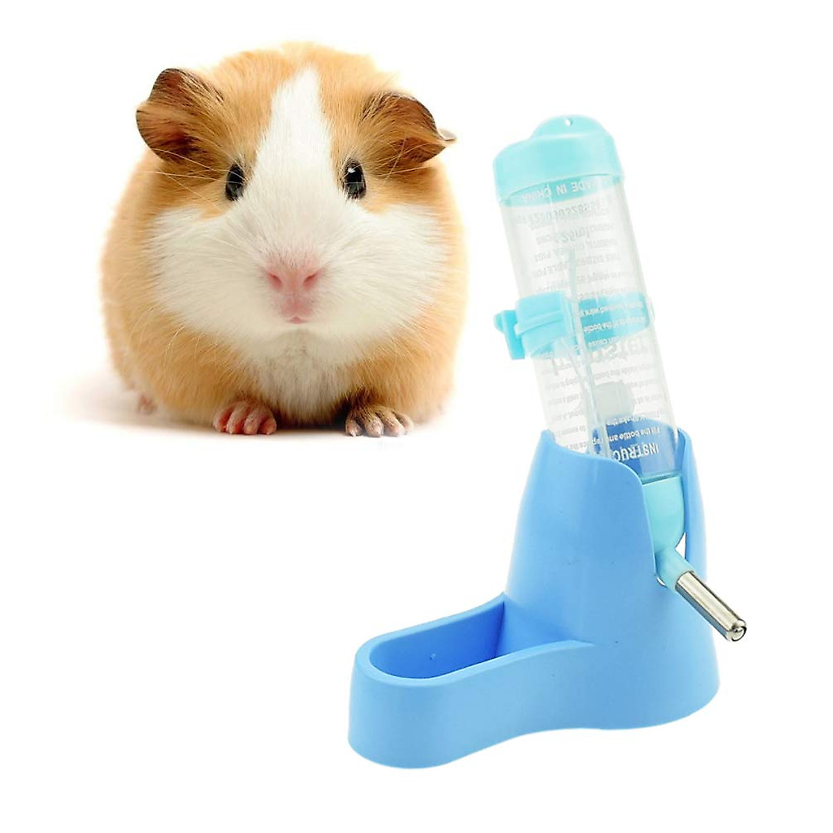 125ml Hamster Water Bottle Base Hut Nest Food Bowl Pet Dispenser Dwarf Hamster Mouse Gerbil Rat