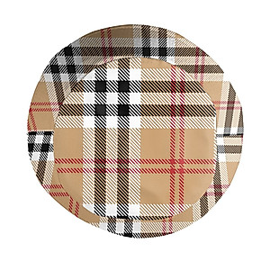 Classic Tartan Print Bucket Hat Sun Protection Packable Plaid Hat Summer Hat Unisex Outdoor Travel Fashion Comfortable for Women Men