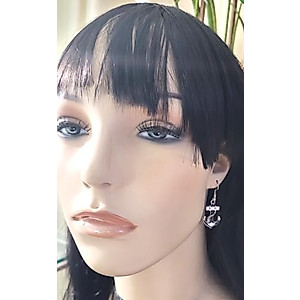 DianaL Boutique Beautiful Silvertone Nautical Anchor Earrings Enameled Gift Boxed Fashion Jewelry