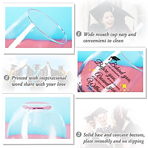 Patelai 2024 Graduation Gift Idea for Graduates, Congrats Grad Gift Set Including Graduation Wine Glass and Graduation Unisex Socks for College Graduates Daughter Friends