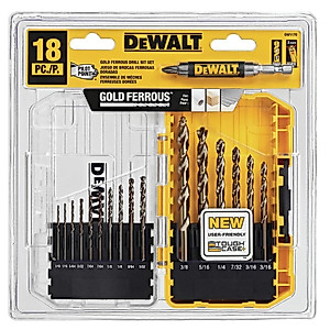 DEWALT 16 Pc. Pilot Point Drill Bit Set (DW1170 Z)