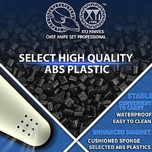 XYJ Scissor Holder Featuring Magnetic & Drainage Holes, Detachable Storage Case for Kitchen Scissors Organization - Perfect for Your Refrigerator