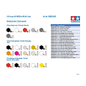 TAMIYA 24319 Lexus LFA V10 SV with Photo-Etched Detail Scale 1: 24