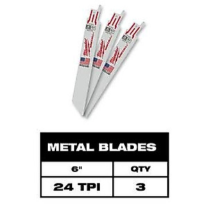 Milwaukee 49-22-1110 U 10 pc Sawzall Blade Kit with Case + 10 Free Blades