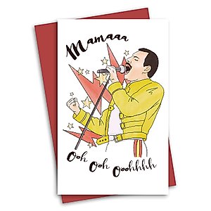 BFTETYU Funny Birthday Card for Mom, Mother's Day Card for Mom, Happy Mom Birthday Card Gifts from Daughter, Son, Humorous Greeting Card for Mom