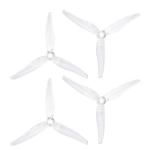 MEFFEE Quadcopters Parts Spare Parts Mounting Metal Propeller Base Motor Plate CW CCW Drone Accessories Holder DIY with Tool Compatible for DJI FPV Combo Works Well (Color : 51466 -Transparent)