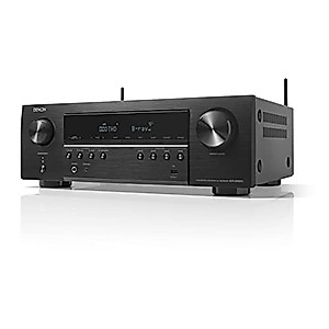 Denon AVR-S660H 5.2 Ch AVR (2021 Model), Advanced 8K Upscaling, 3D Audio - Dolby TrueHD, DTS:HD Master, Amazon Alexa (Renewed)