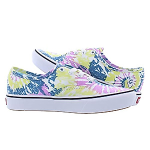 Vans ComfyCush Authentic (Tie-Dye) Orchid/True White Men's 8.5, Women's 10 Medium