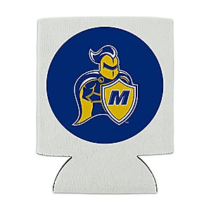 Madonna University Primary Logo Can Cooler - Drink Sleeve Hugger Collapsible Insulator - Beverage Insulated Holder