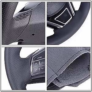 Car Steering Cover for V-olvo V40 XC60 S60 LV60 S80L Car Steering Wheel Cover Car Steering Wheel Sleeve,Blue