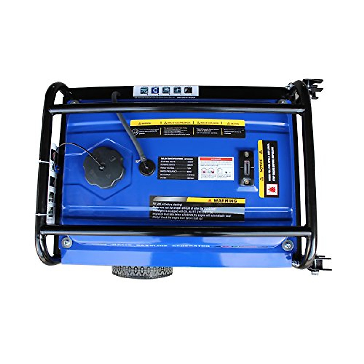 Green-Power America Gasoline Generator GPD5000W, Green/Black