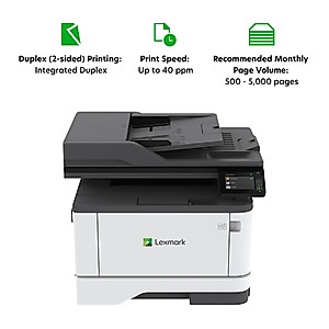 Lexmark MX331adn Laser Multifunction Printer - Monochrome