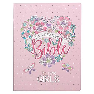 ESV Holy Bible, My Creative Bible For Girls, Softcover w/Ribbon Marker, Illustrated Coloring, Journaling and Devotional Bible, English Standard Version, Pink (ESV Creative Editions Girls)