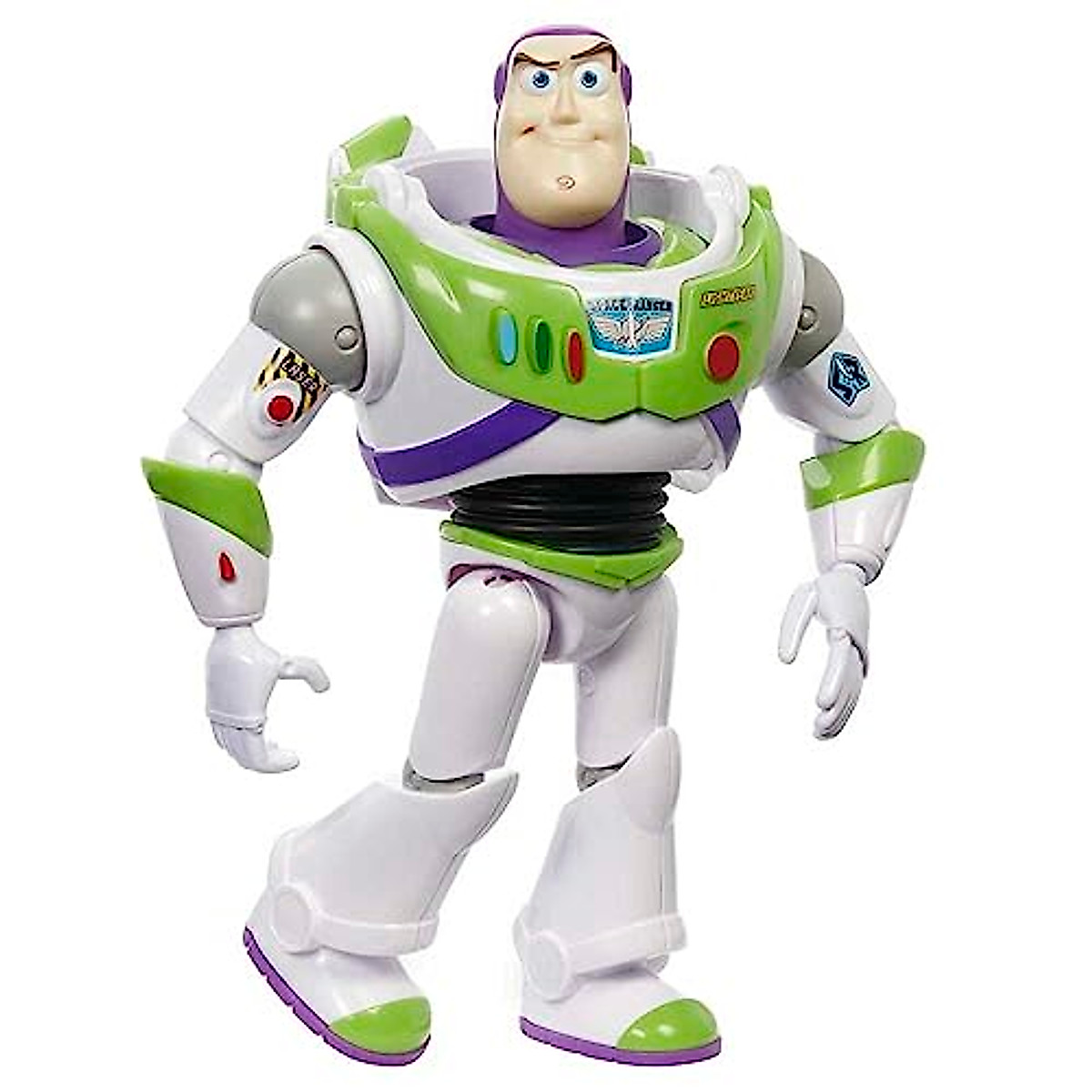 Mattel Pixar Toys Buzz Lightyear Large Action Figure, Posable with Authentic Detail, Toy Collectible, 12 Inch Scale
