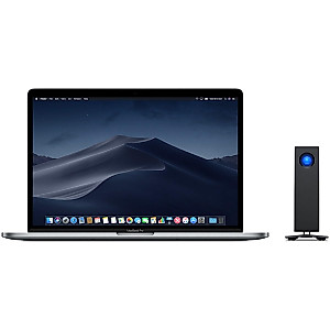 LaCie d2 Professional, 4TB, External Hard Drive Desktop, Thunderbolt 3 USB-C, 7200 RPM Enterprise Class Drives, for Mac and PC Desktop, 1 Month Adobe CC, 5 Year Rescue Services (STHA4000800)