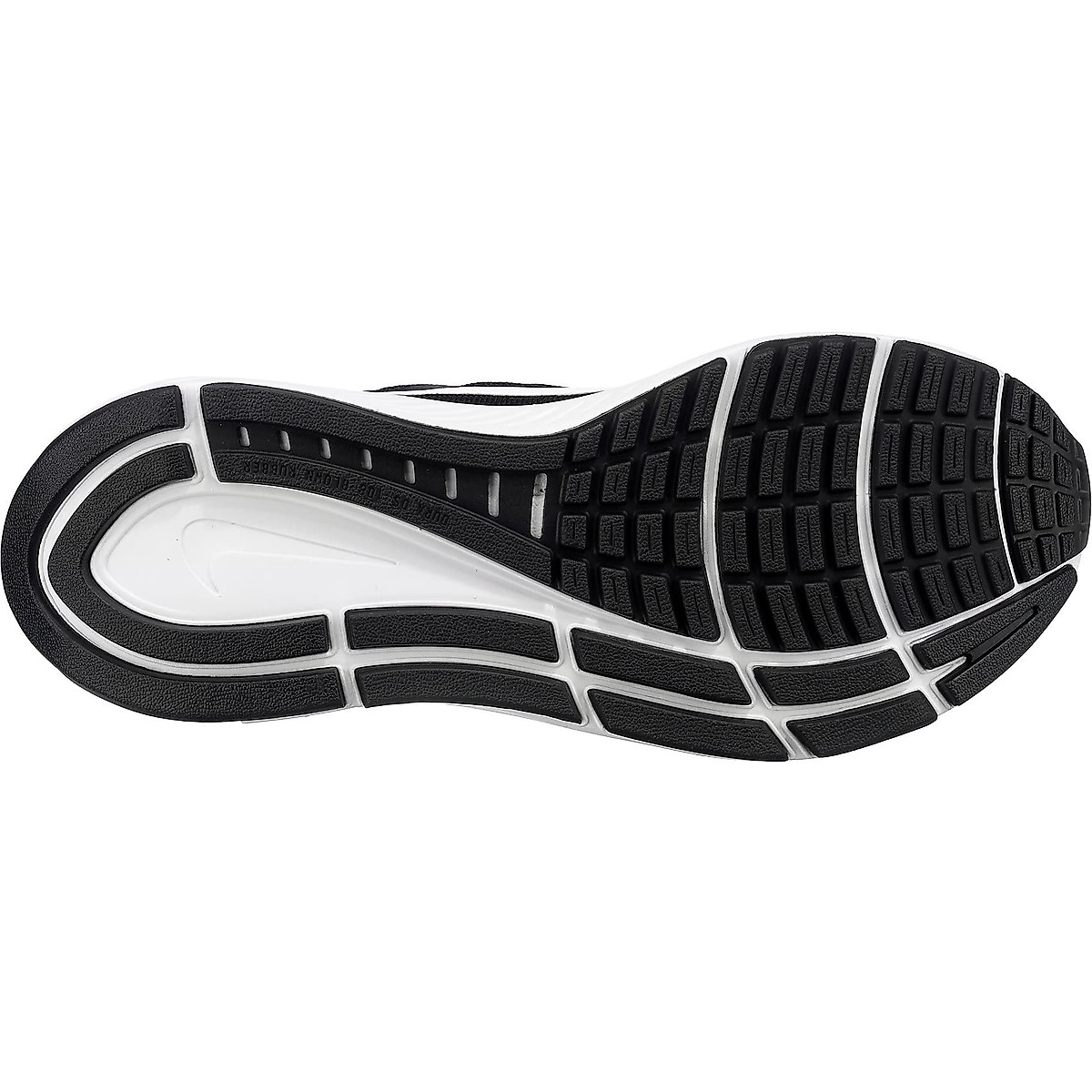 Nike Womens Air Zoom Structure 24 Running Trainers DA8570 Sneakers Shoes (UK 5.5 US 8 EU 39, Black White 001)