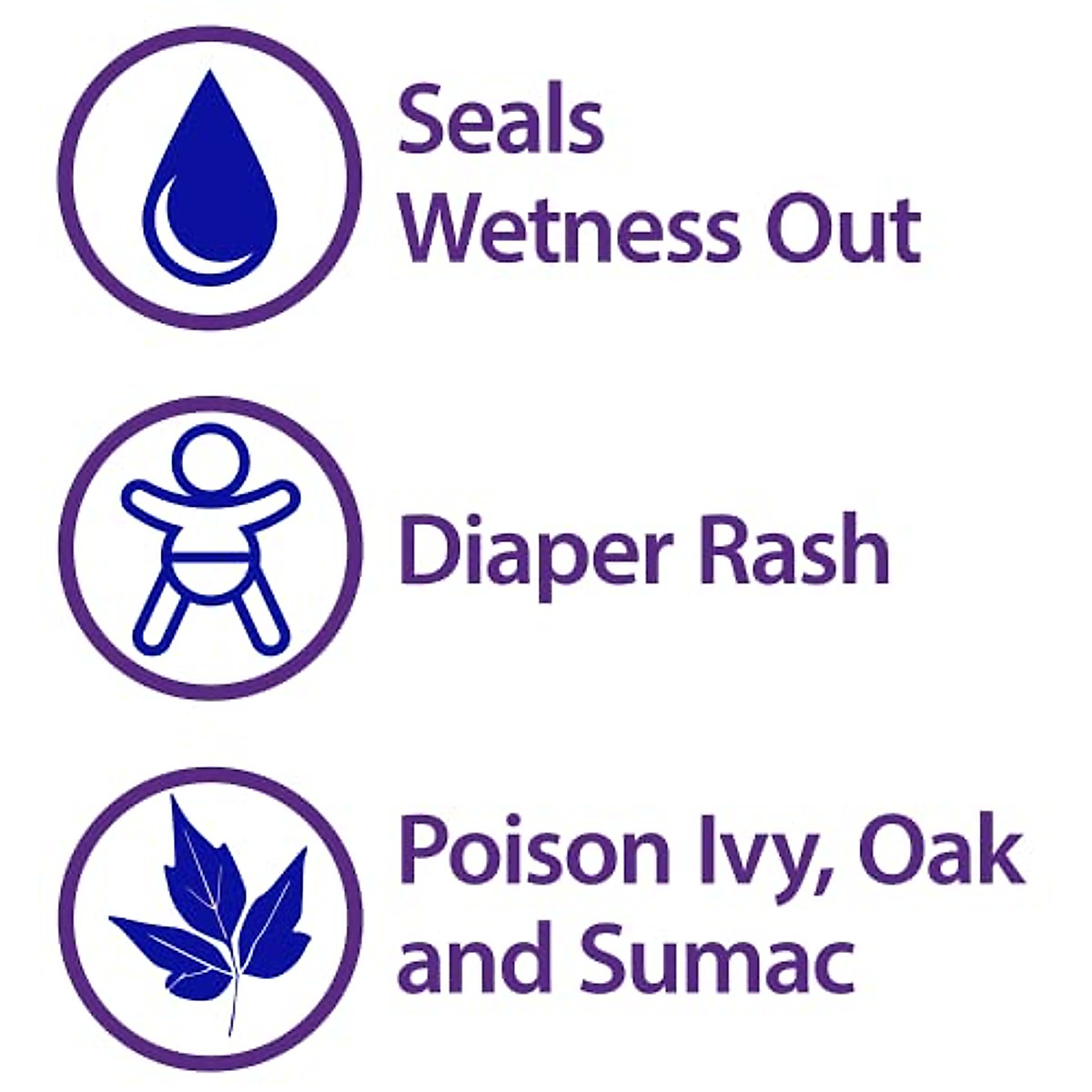 Globe Zinc Oxide Ointment 20%| 2 Ounce Tube (3 Pack) (Total 6 oz) | Advanced Skin Protection | for Diaper Rash, Relief from Poison Ivy, Sumac & Oak, Protects from Wetness, Protects Chafed Skin