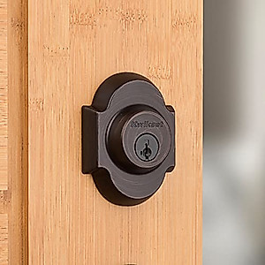 Kwikset 99800-113 980AUD 11P SMT RCAL RCS 980AUD-S Austin Series Single-Cylinder Deadbolt Featuring SmartKey Techn, Venetian Bronze
