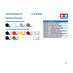 Tamiya America, Inc 1/12 Porsche 935 Martini, TAM12057