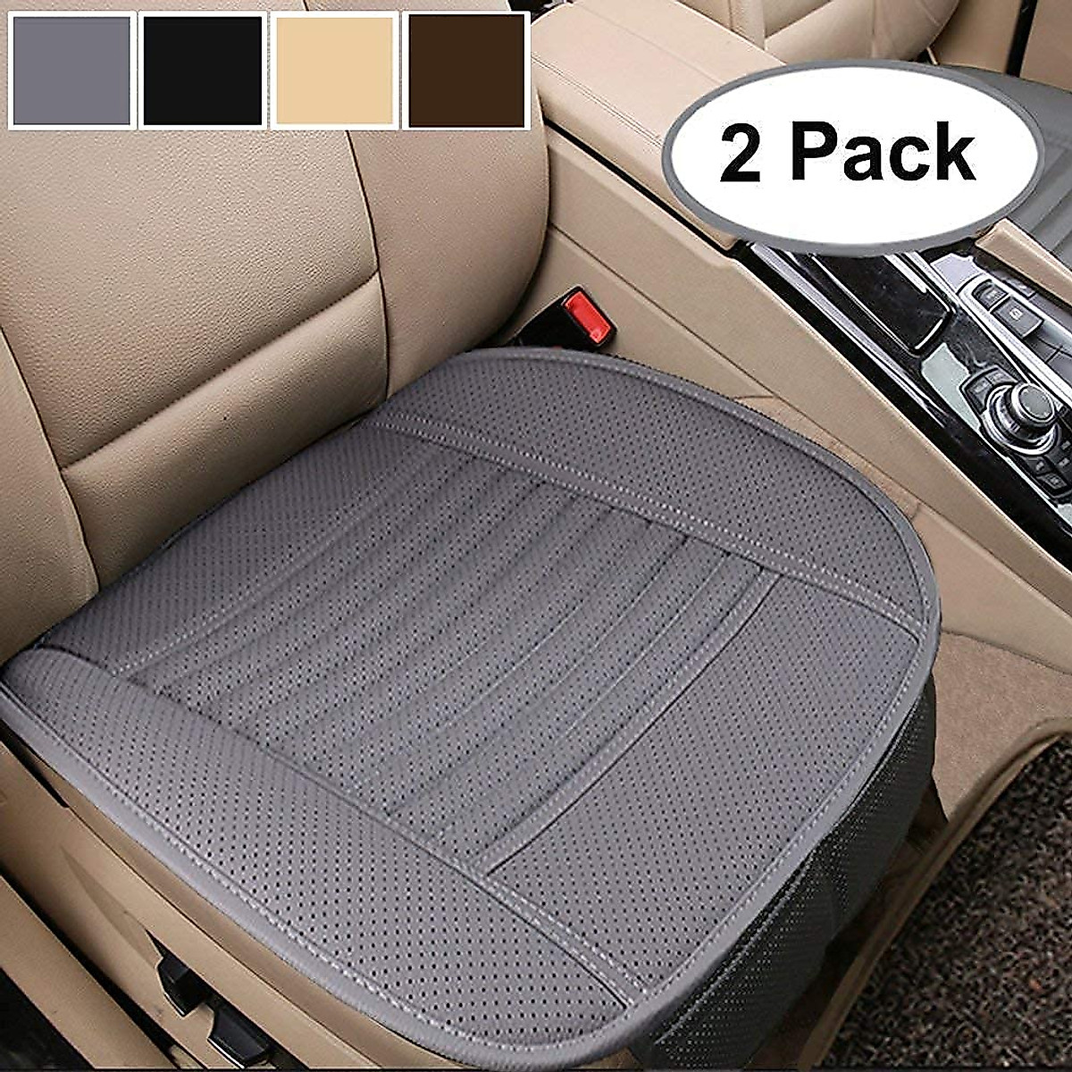 Big Ant 2 Pack Car Seat Cushion and Back Seat Cover for SUV Truck Van Sedan