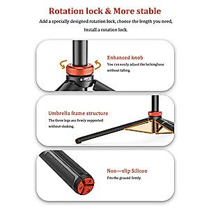 UURig Extendable Gopro Tripod for Insta360 Selfie Stick Gopro Hero 10/9/8/7/6/5 Black/Gopro Max DJI Osmo Action Insta 360 AKASO Action and More Action Camera (T3)