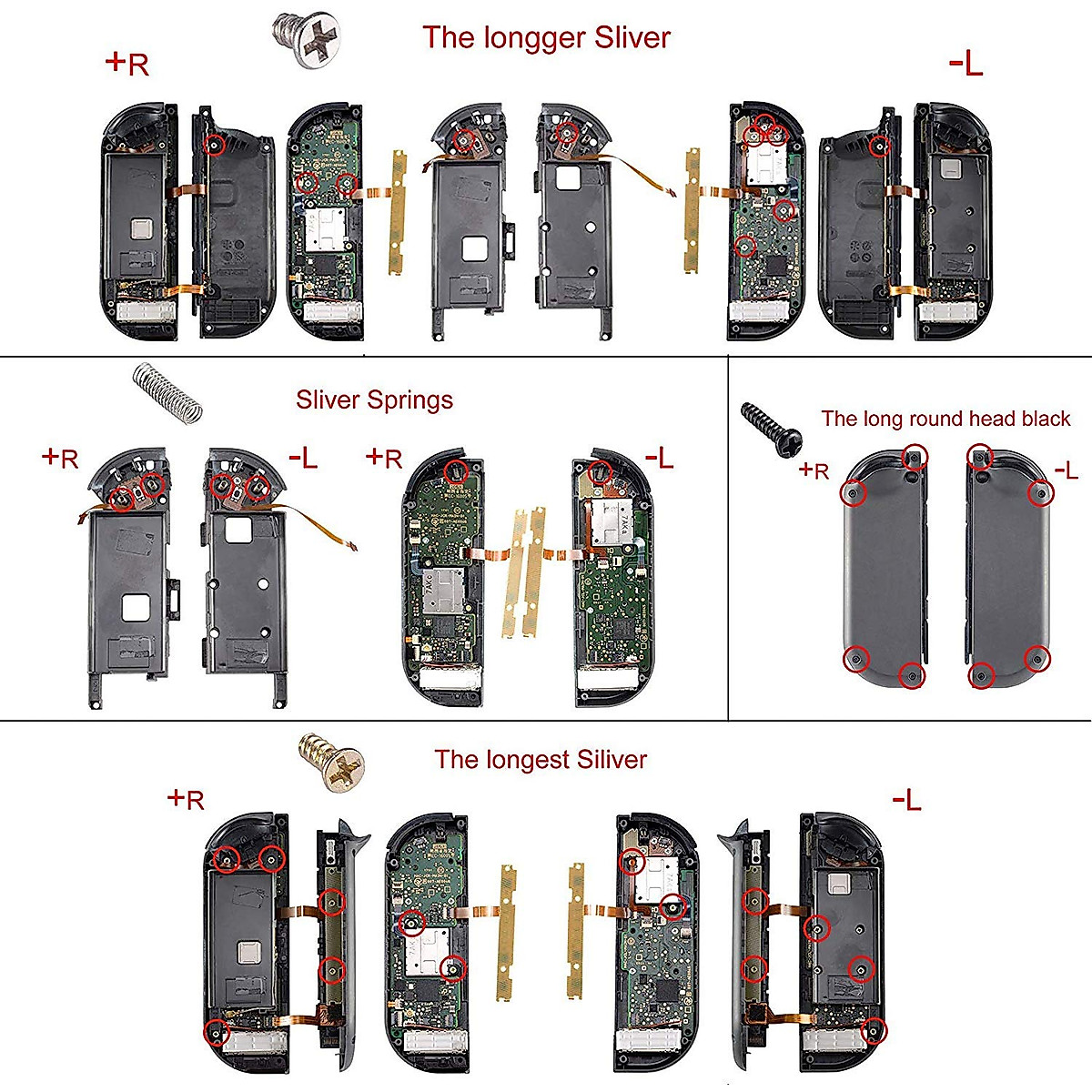 eXtremeRate DIY Replacement Shell Buttons for Nintendo Switch & Switch OLED, Chrome Pink Custom Housing Case with Full Set Button for Joycon Handheld Controller - Console Shell NOT Included