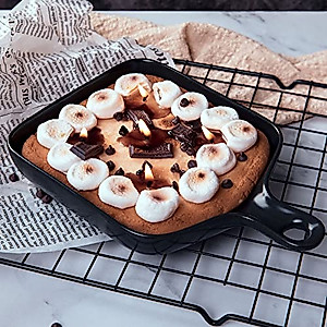 Skillet Cookie with Chocolate and Marshmallow Realistic Food Candle