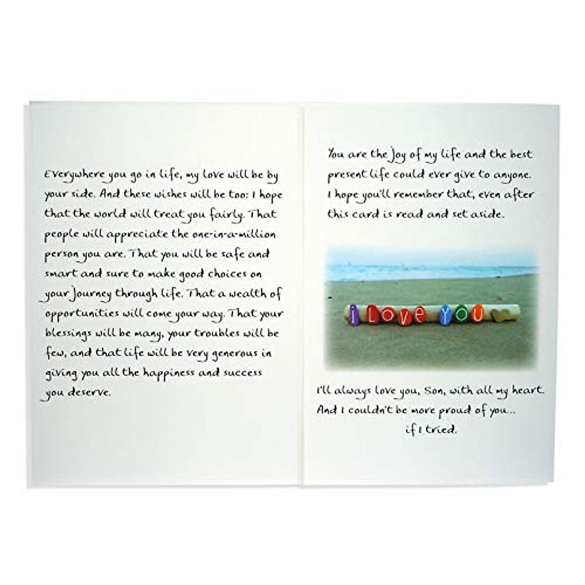 Blue Mountain Arts Greeting Card “To My Amazing, Remarkable Son” Is the Perfect Birthday or Graduation Card for an Incredible Son, by Douglas Pagels (PIX046)