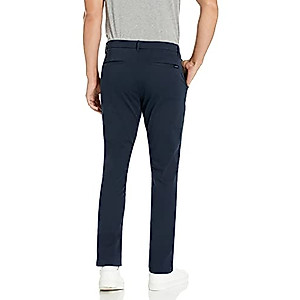 Calvin Klein Men's Slim Fit Infinite Flex Chinos, Sky Captain, 36W x 30L