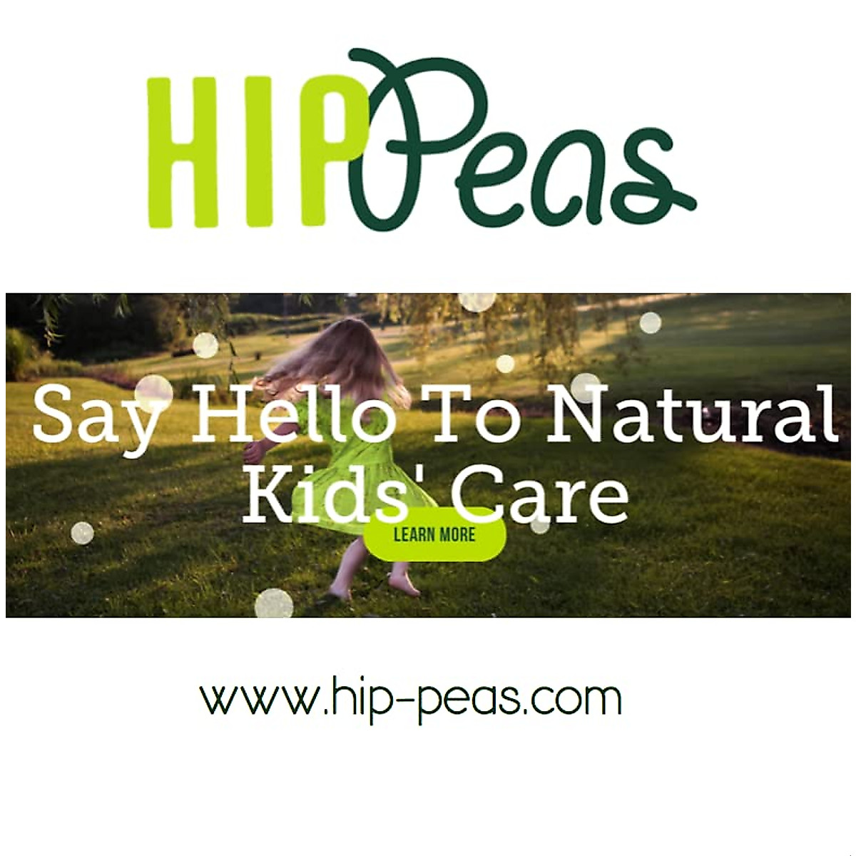 Hip Peas Natural Hair Shampoo, Sulfate Free, All Hair Types (32 fl oz / 946 ml)