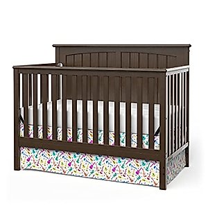 Child Craft Sheldon 4-in-1 Convertible Crib, Slate