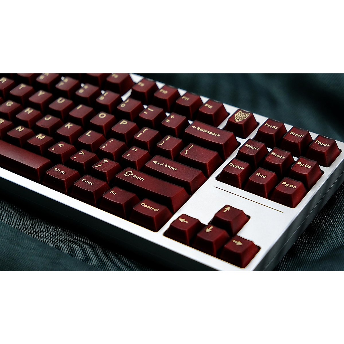 1 one enjoy 114 Keys ABS Custom Keycaps Set, Double Shot Keycaps, Suitable for Cherry MX Mechanical Gaming Keyboard, Without PAD Area